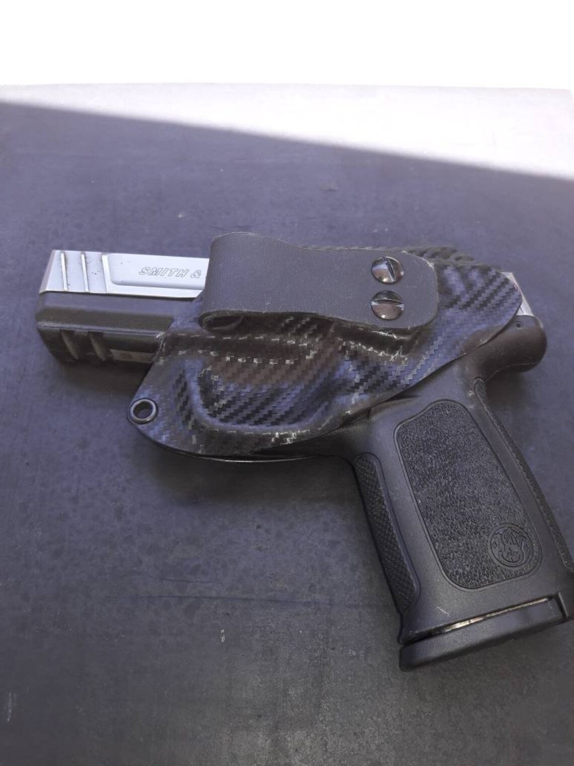 Smith and Wesson M & P 9 / 40 Shield Custom Kydex Holster Blood Red ...