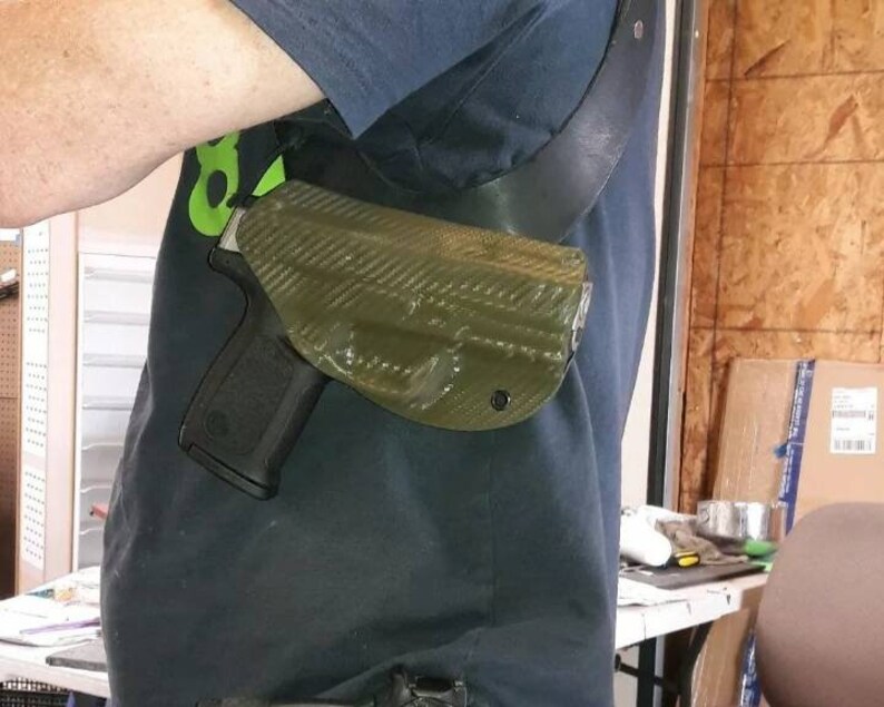 Ruger Sr9c Custom Kydex Holster With Leather Shoulder Harness - Etsy