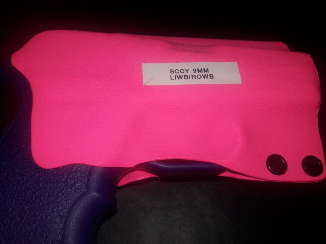 SCCY CPX 1 & 2 Custom Kydex Holster Hot Pink Plus 11 More Colors to ...