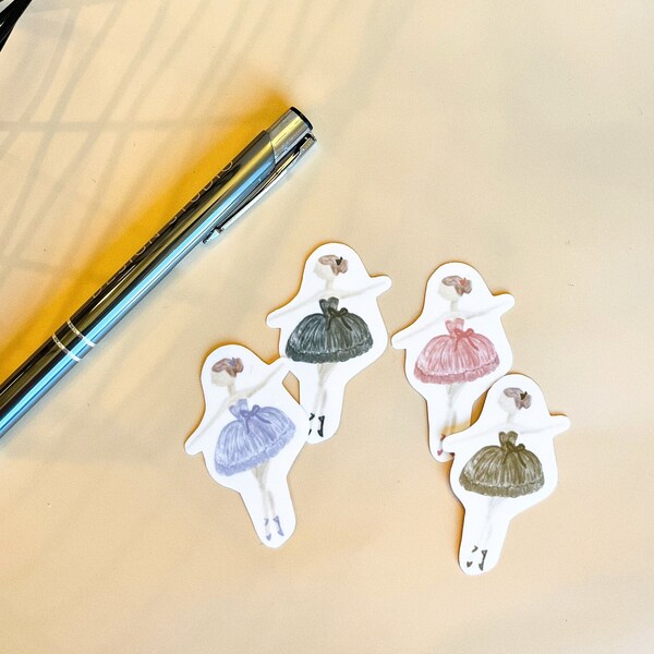 Ballet Sticker - Etsy