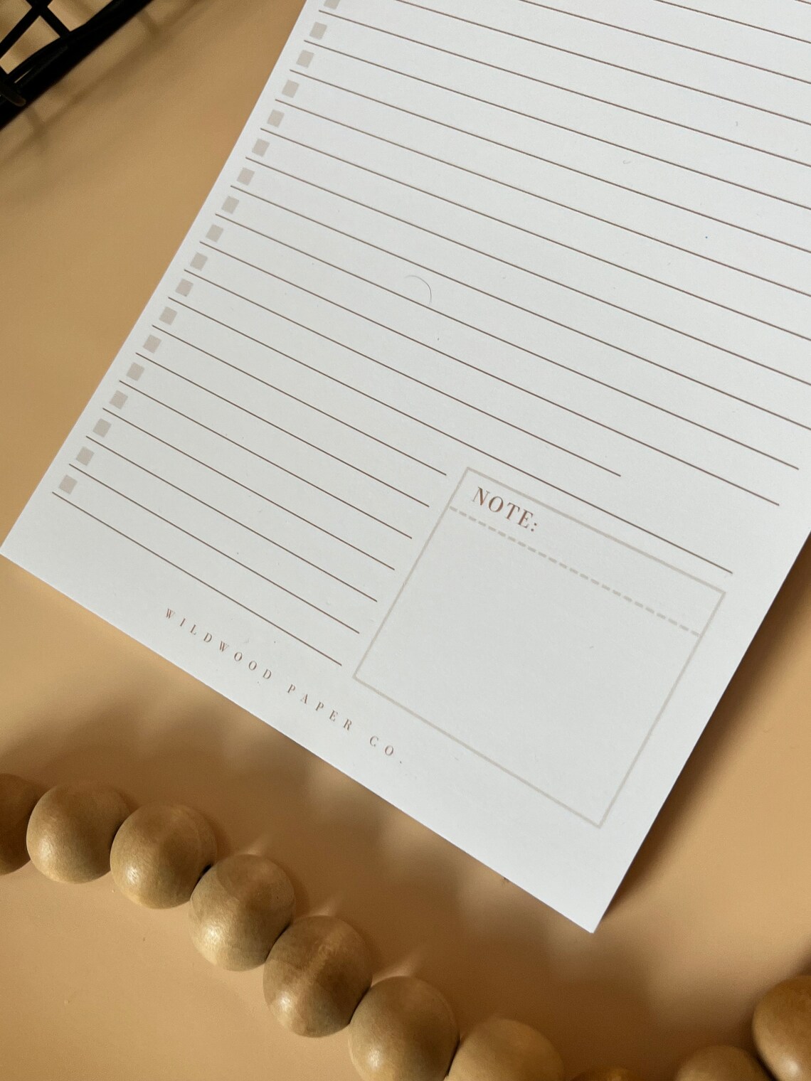 Minimalist to Do Notepad: Daily Planner With Date & Notes - Etsy
