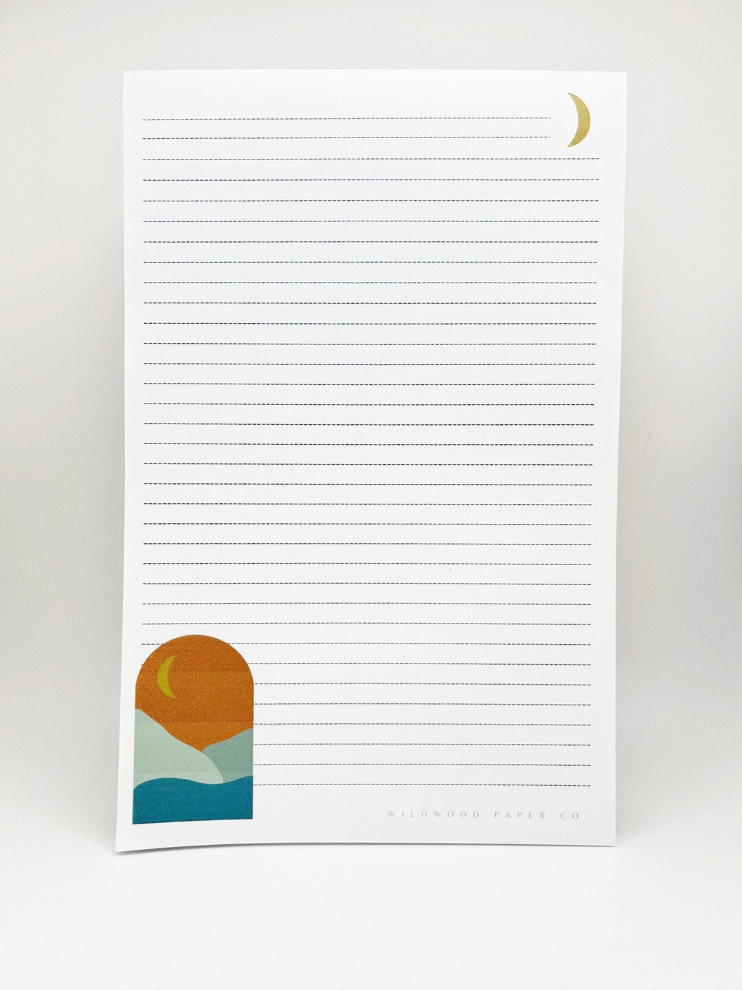 Boho Lined Notepad | to Do Notepad | Simple | Minimal to Do Note Pad ...