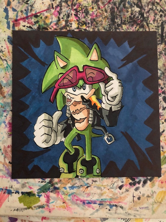 Scourge the Hedgehog - Etsy