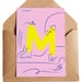 Letter M Alphabet Cards Initials Monogram Names - Etsy