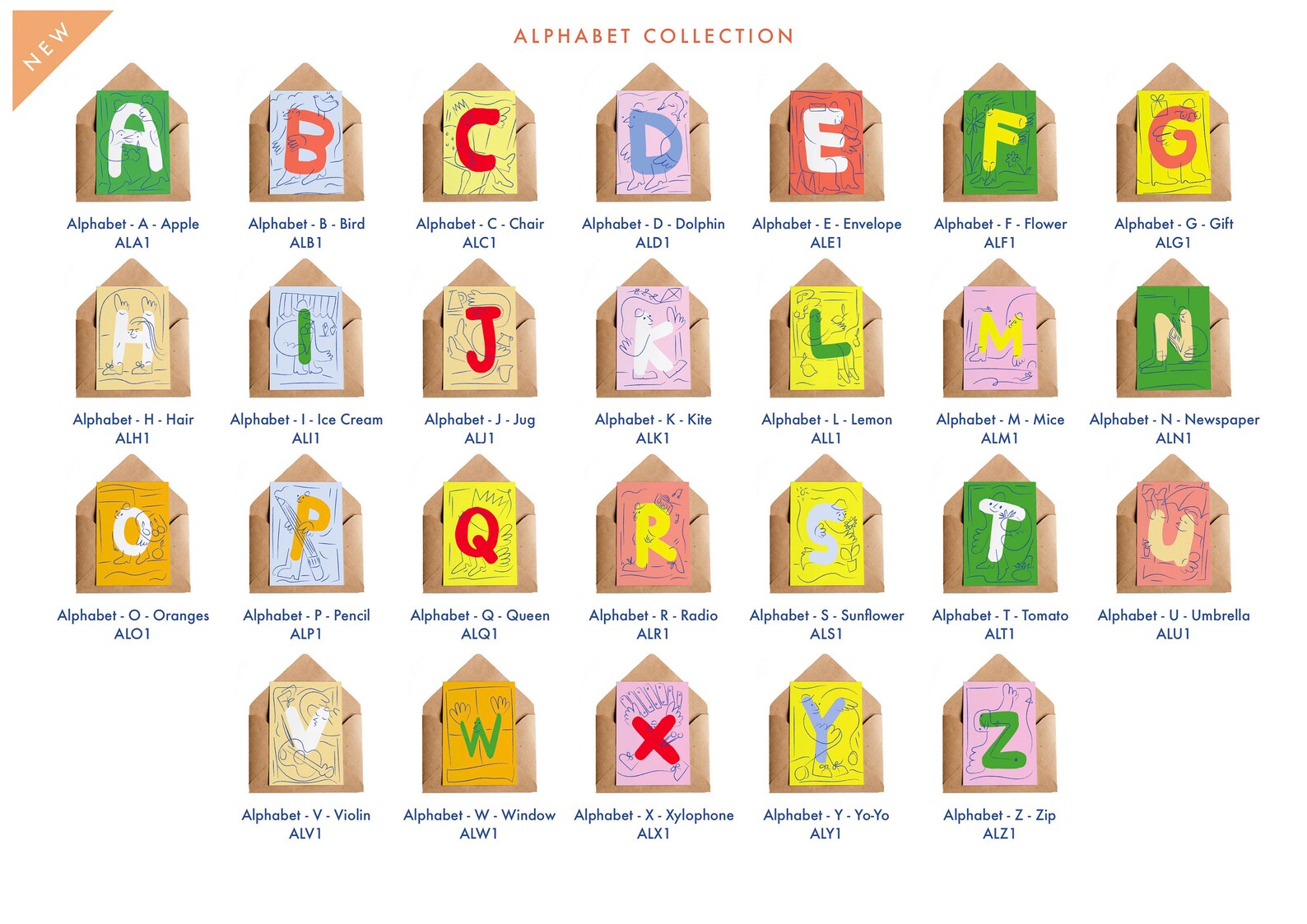 CARD BUNDLE | Any 12 Cards | Choose Your Own | Illustrated Greeting ...