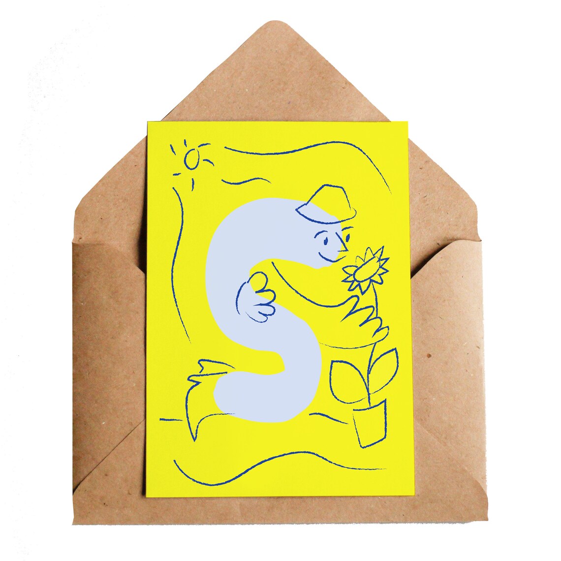 Letter S | Alphabet Cards | Initials Monogram Names | Illustrated Cards ...