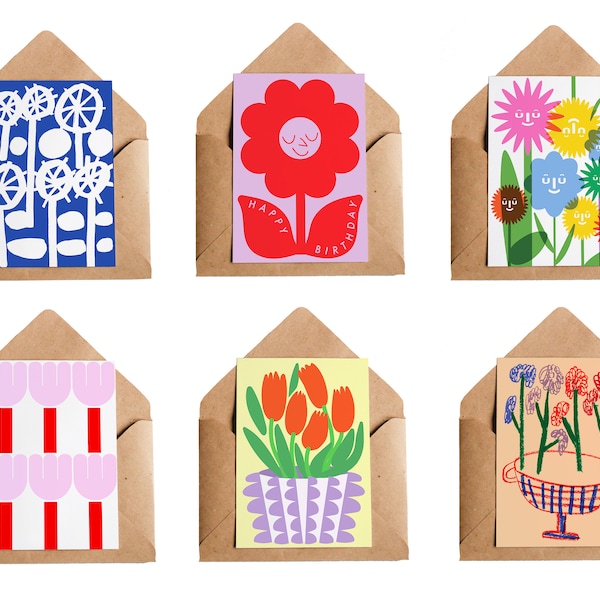 Abstract Greeting Cards - Etsy