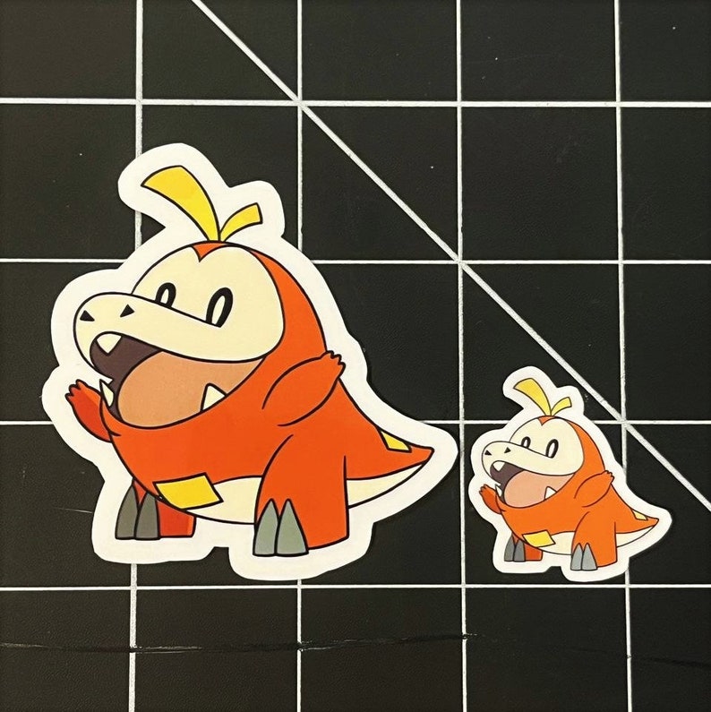 Fuecoco Sticker Pack Sold as Set Sold Individually - Etsy