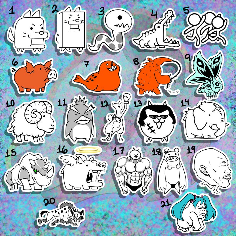 Cat Video Game Sticker - Etsy