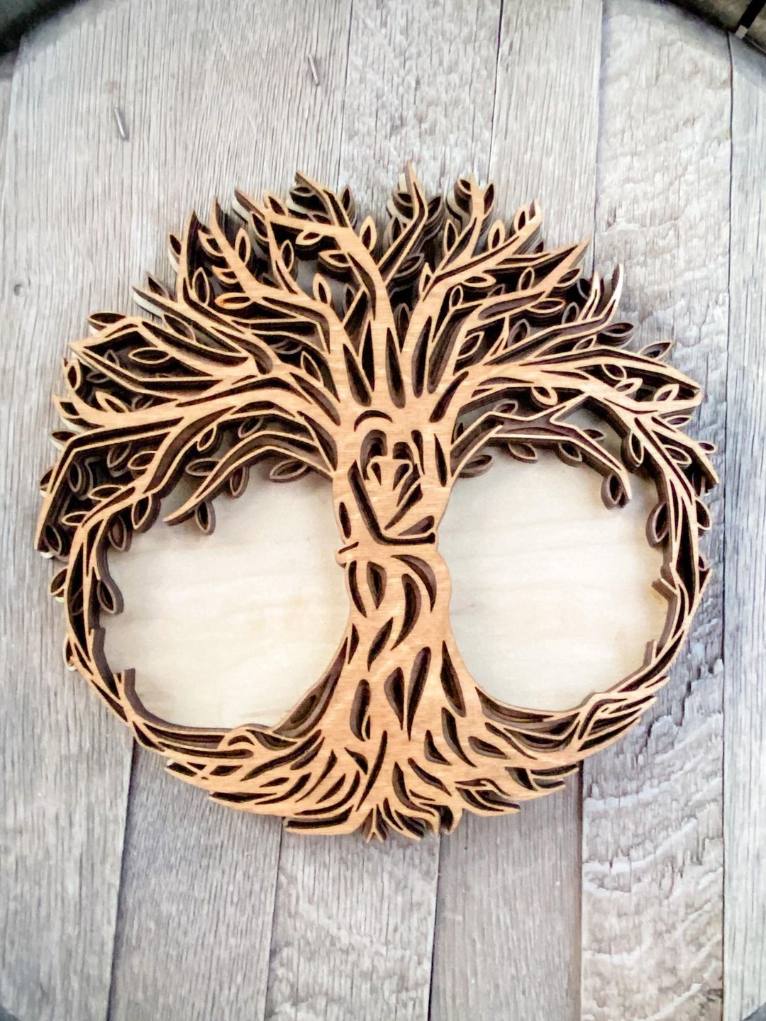 Tree of Life Layered Wall Art - Etsy