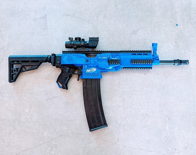 MODIFIED Full Auto Nerf Super Stryfe From PDK Films 63 - Etsy