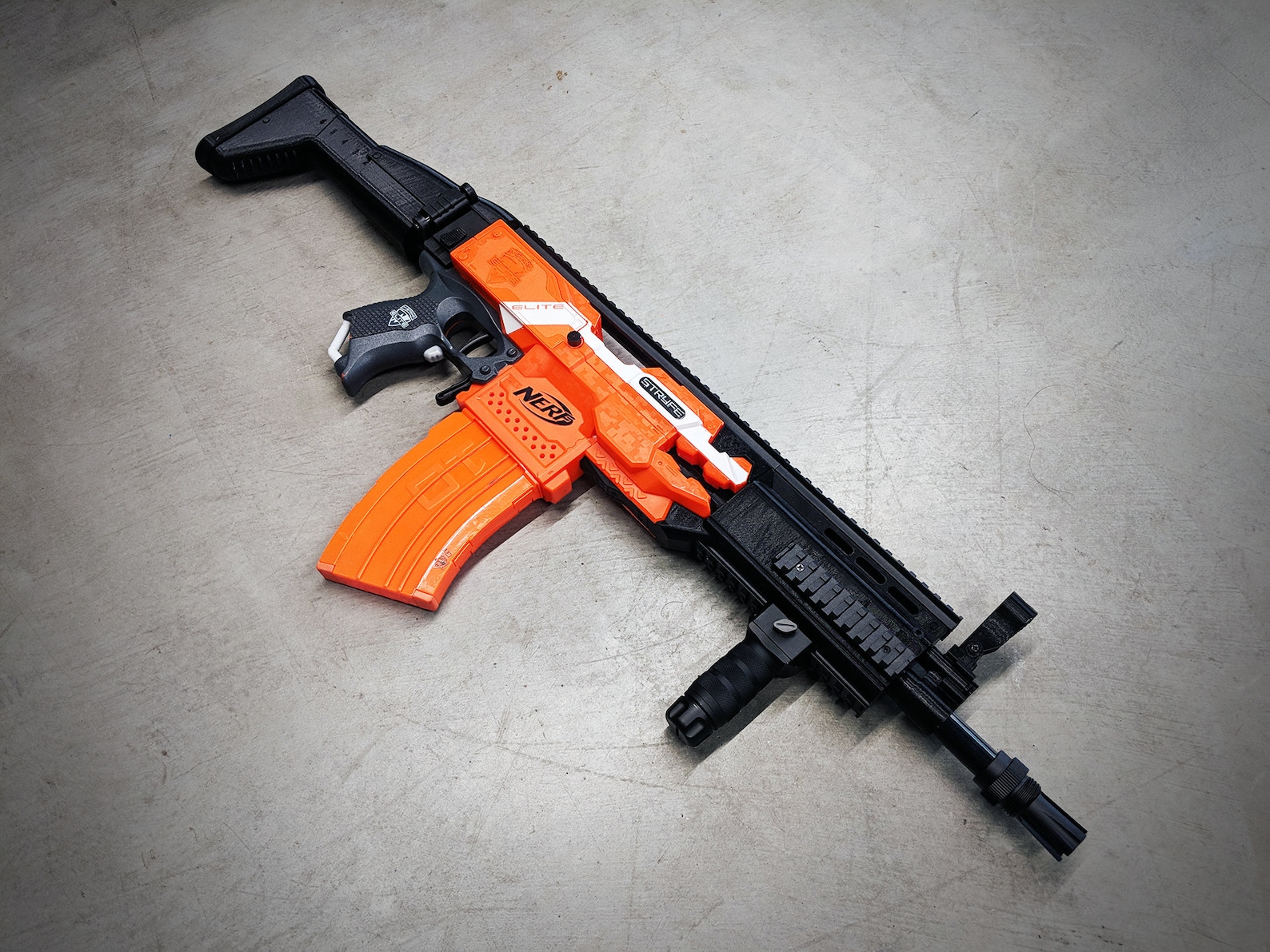 Fully Modified Nerf SCAR from PDK Films | Etsy