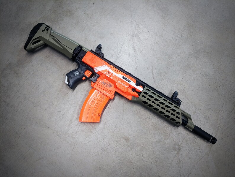 Custom Nerf SCAR Mod RARE PDK Films | Etsy