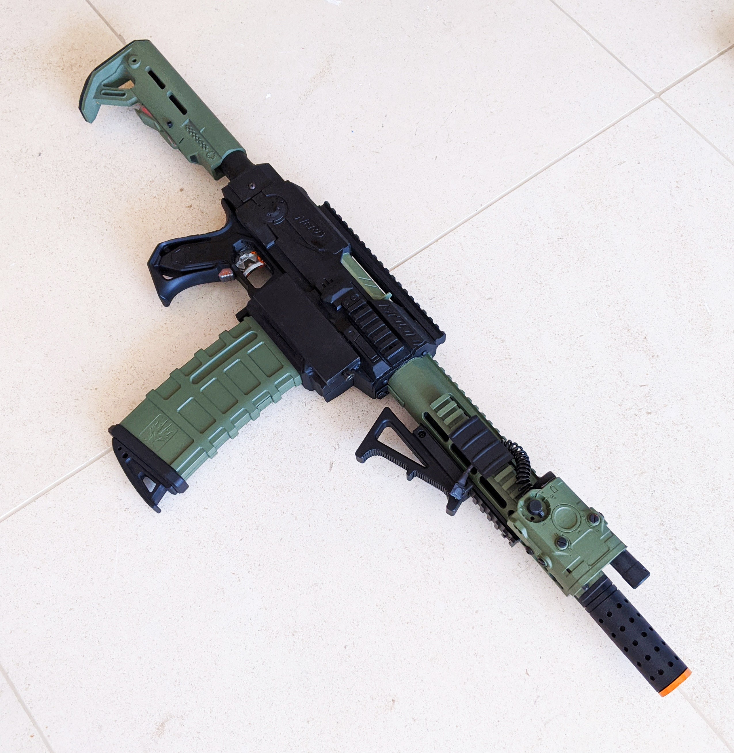 Nerf Modulus M4 Carbine Mod from PDK Films 130 | Etsy