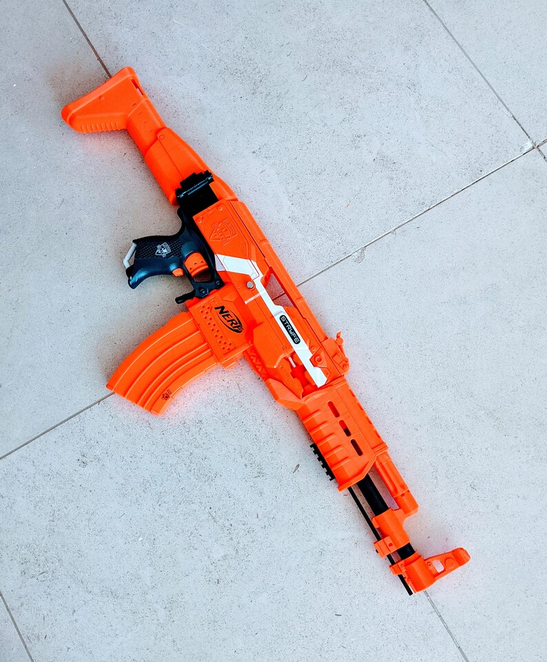 MODIFIED Full Auto Nerf AK47 Stryfe von PDK Films 27 | Etsy