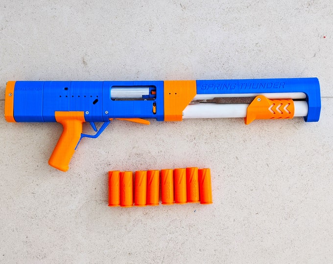 Nerf Shotgun Spring Thunder Coop Edition From PDK Films 105 - Etsy