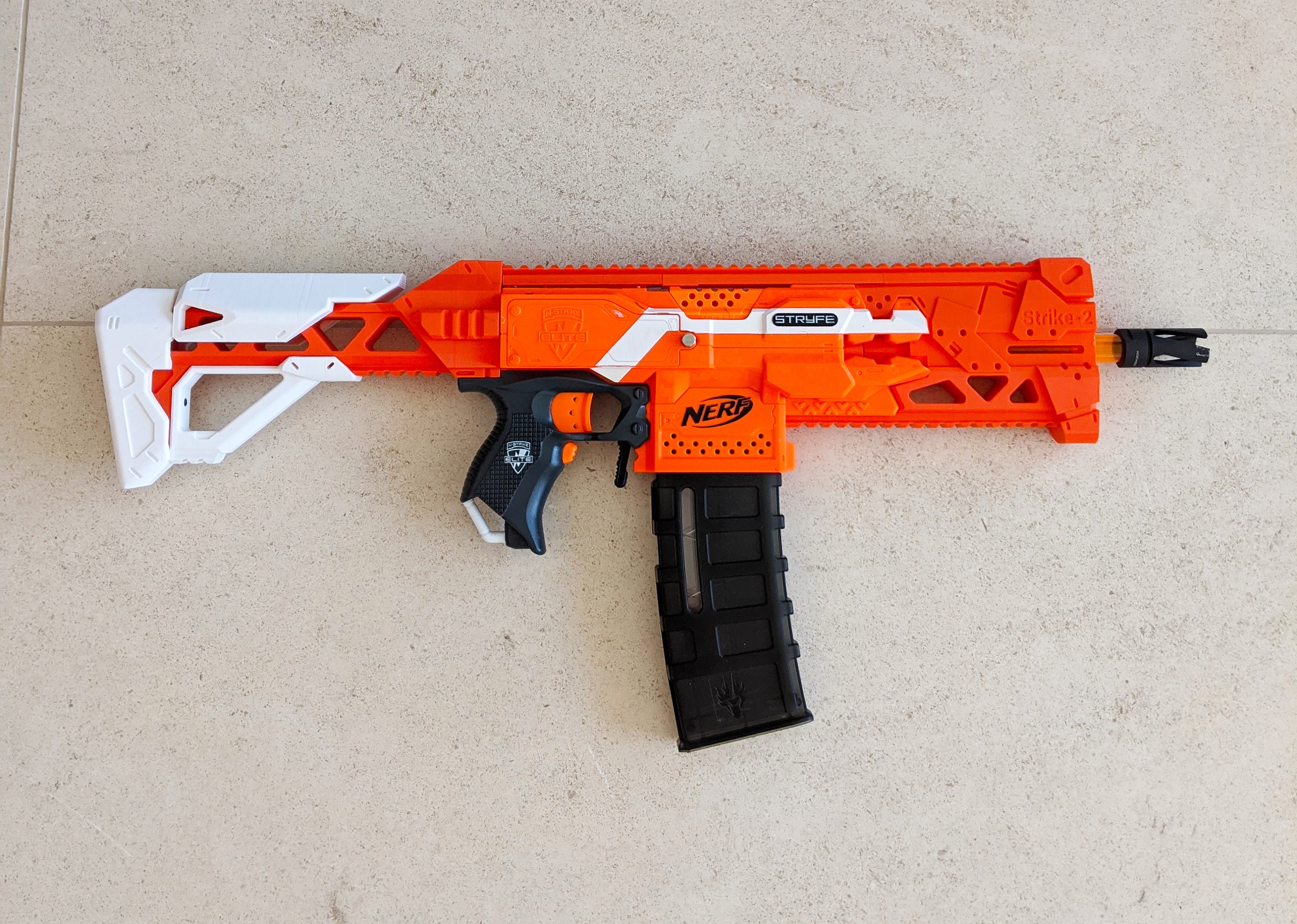 Nerf Stryfe With Barrel