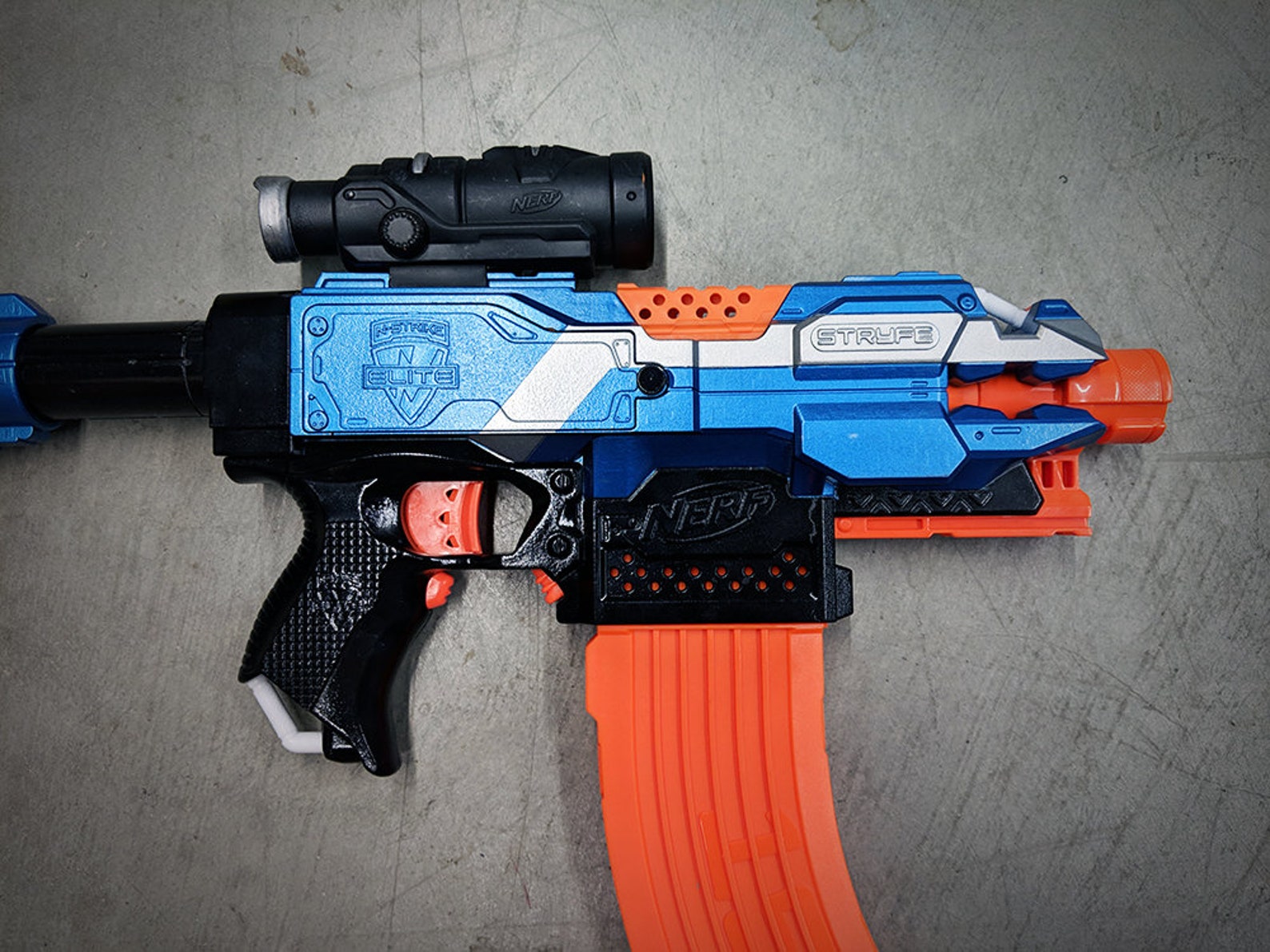 Modified Nerf Stryfe from PDK Films 61 | Etsy