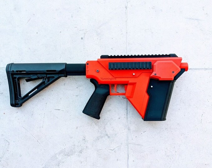 HIGHLY Modified Custom Nerf Hummingbird Blaster From PDK Films 90 - Etsy