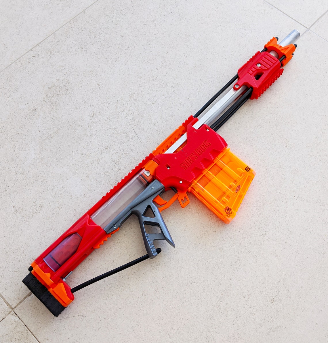 Nerf Mega Caliburn from PDK Films 97 | Etsy
