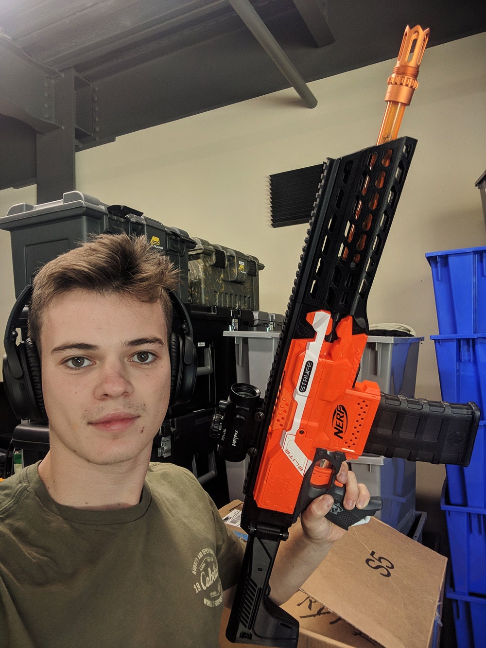 Fully Modified Custom Nerf Stryfe from PDK Films | Etsy