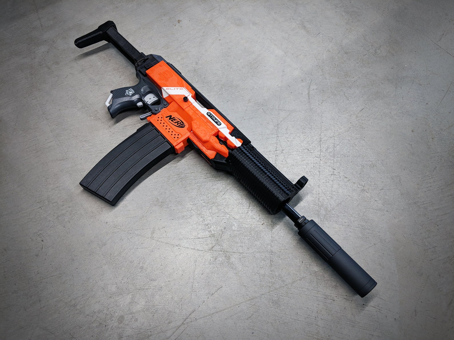 Fully Modified Nerf MP5 from PDK Films | Etsy