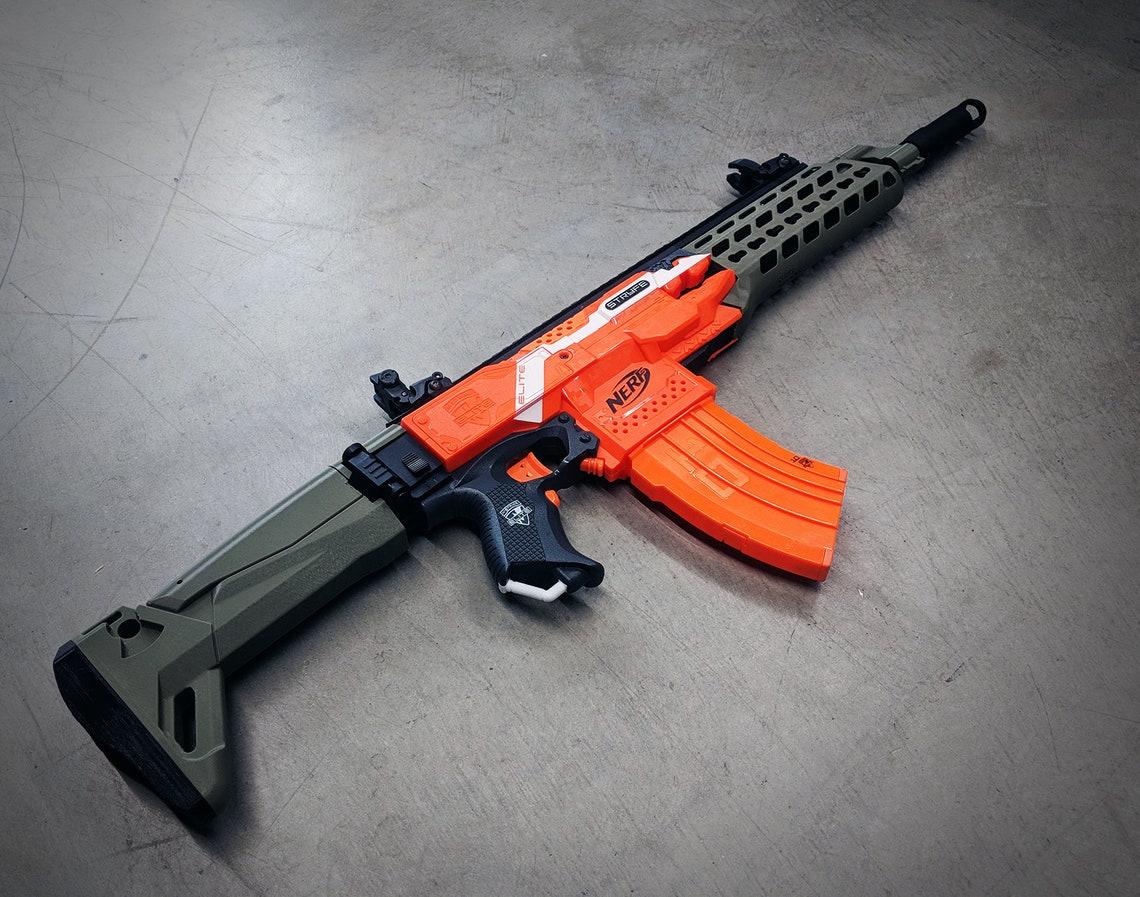 Custom Nerf SCAR Mod RARE PDK Films | Etsy