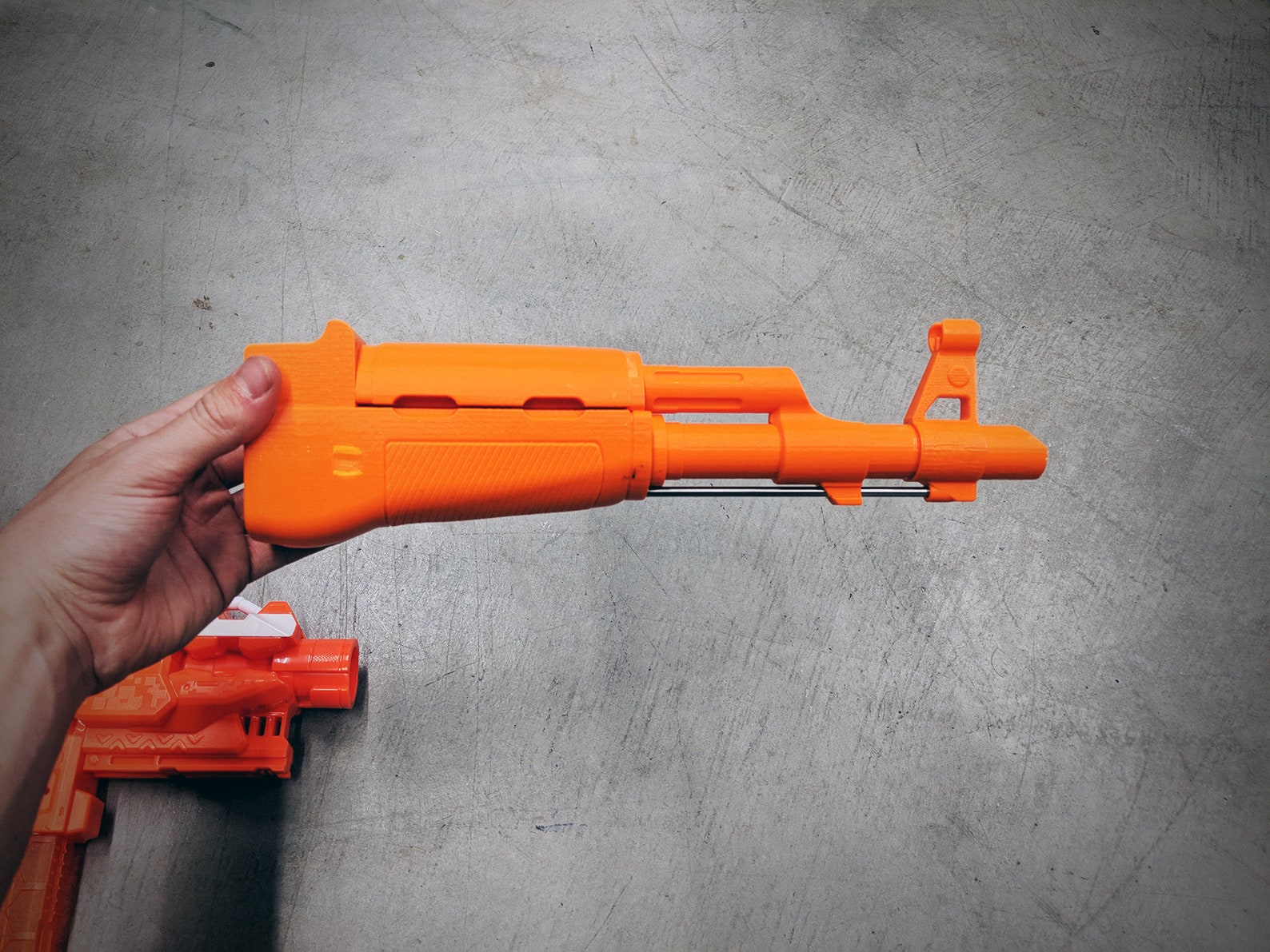 Custom Nerf AK-47 Stryfe Front Mod RARE PDK Films 50 | Etsy