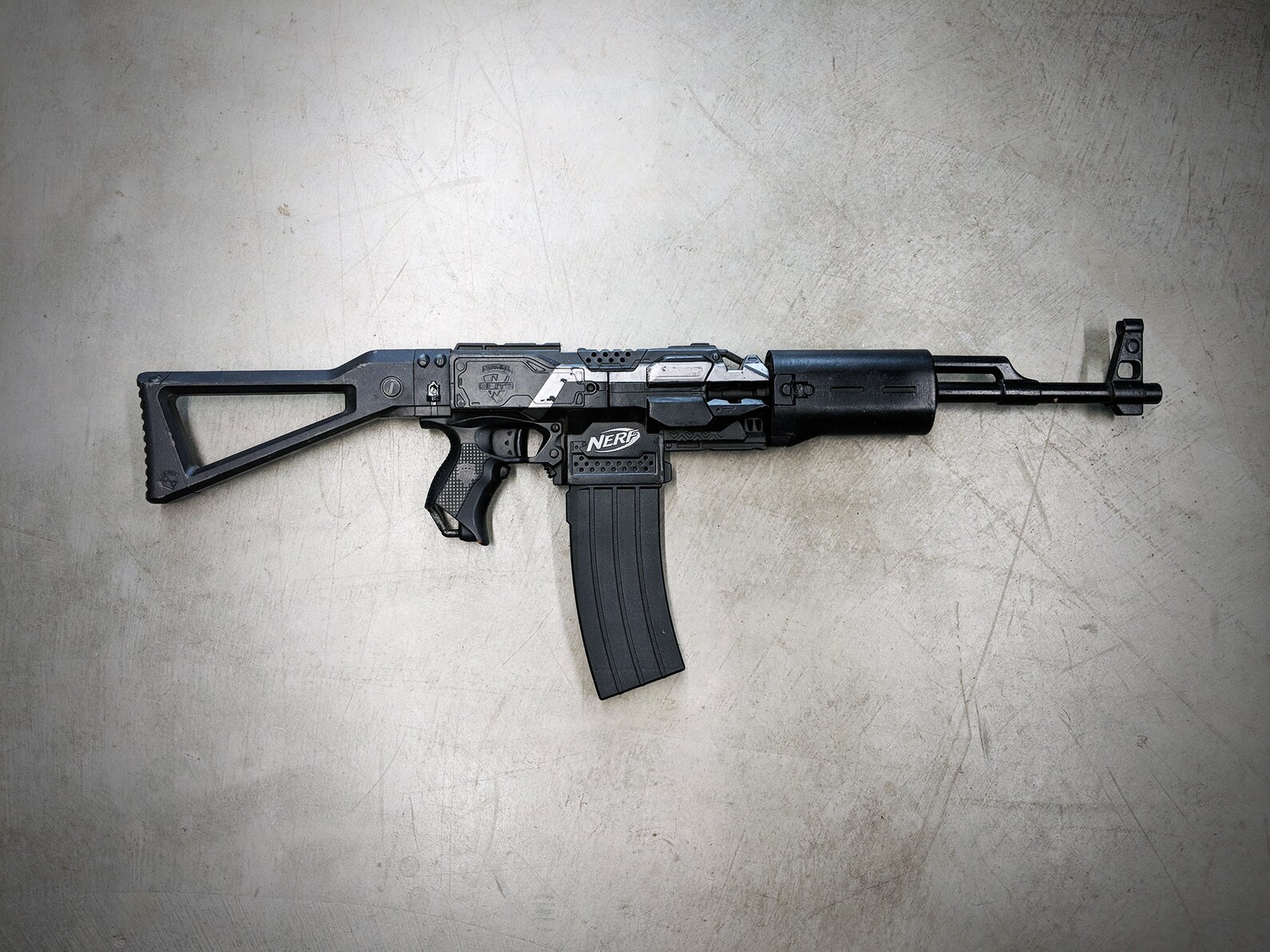 Modified Nerf AK-47 from PDK Films 54 | Etsy