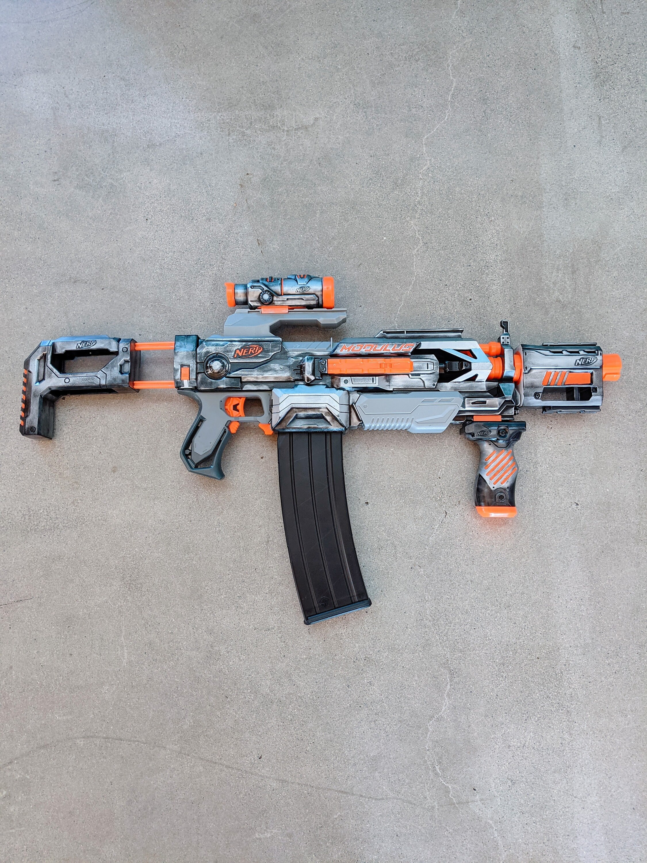 Nerf Paint Jobs Tiger