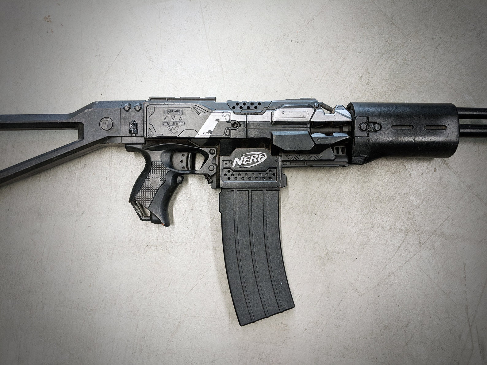 Modified Nerf AK-47 from PDK Films 54 | Etsy