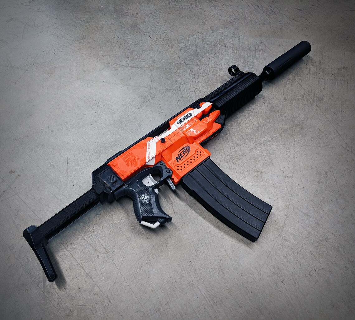 Fully Modified Nerf MP5 from PDK Films | Etsy