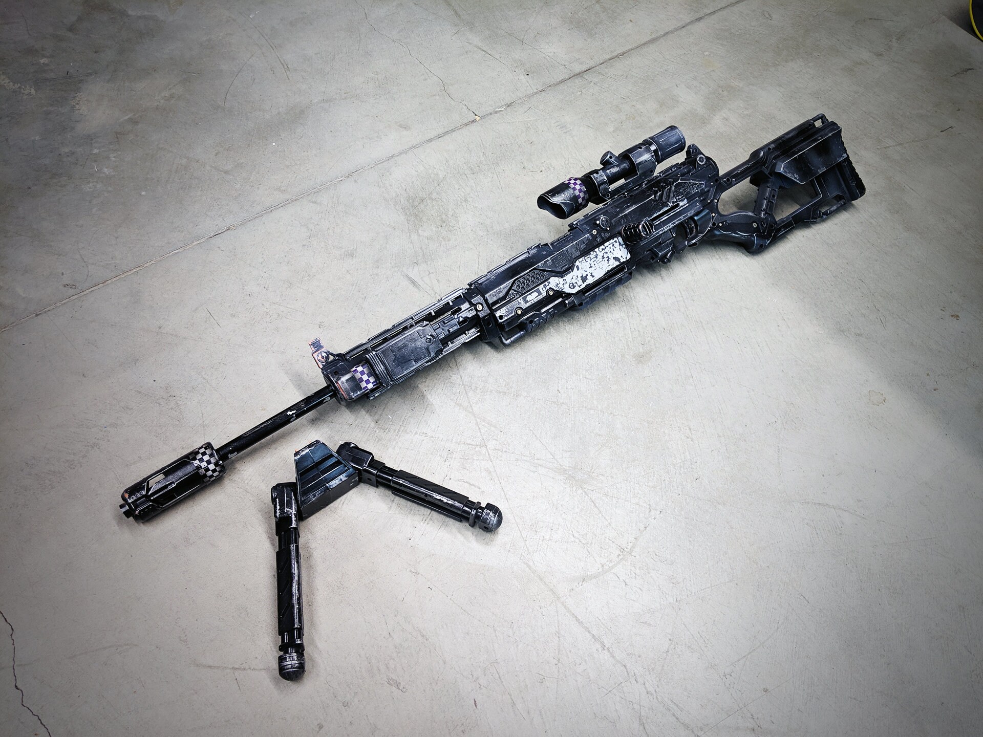 Fully Custom Modified Nerf Longstrike Sniper from PDK Films | Etsy