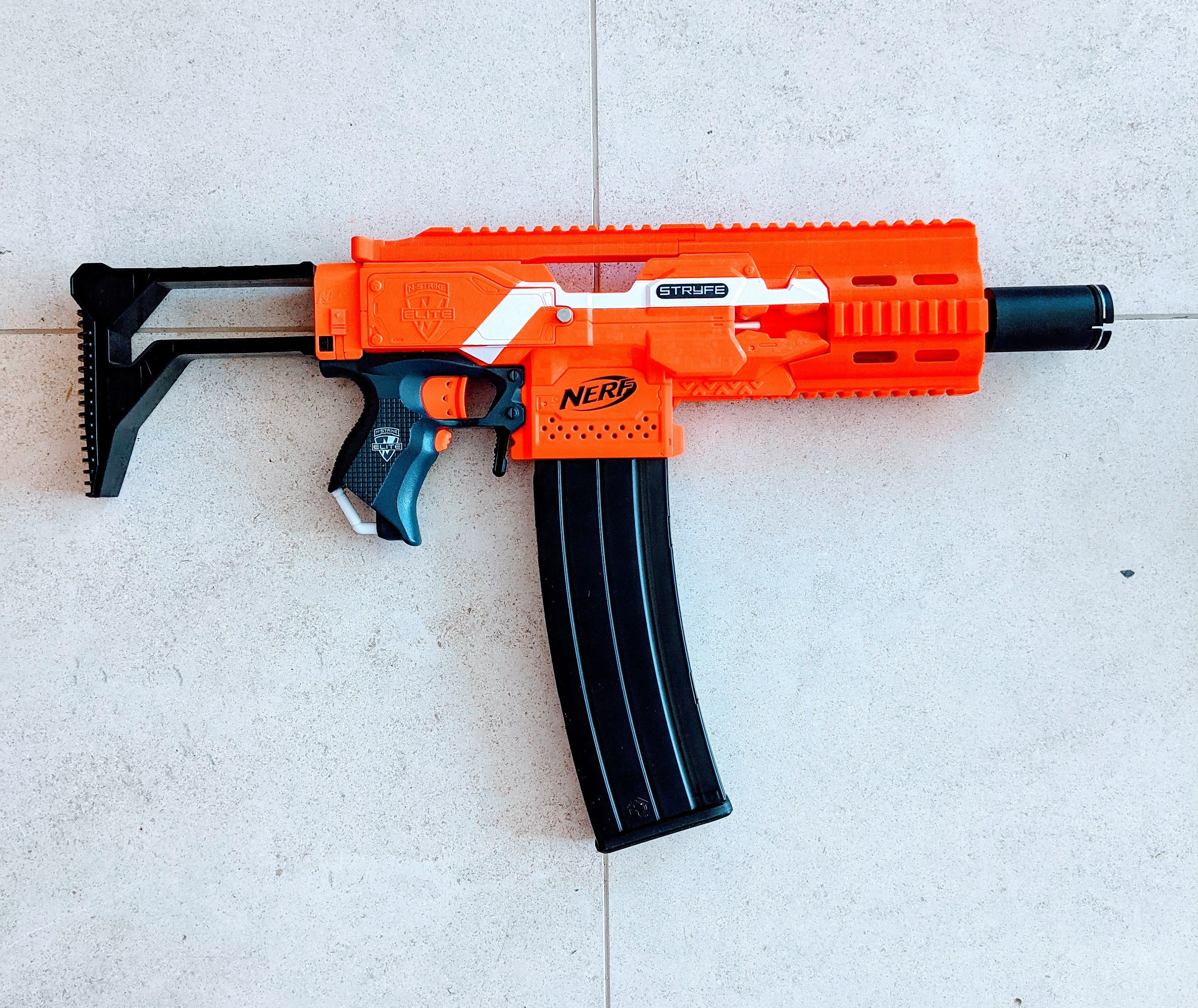 MODIFIED Full Auto Nerf Honey Badger Stryfe from PDK Films 28 | Etsy