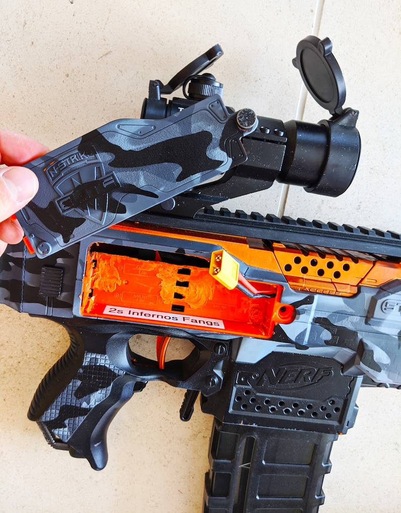 HIGHLY Modified Nerf Stryfe Evo Scorpion Blaster from PDK | Etsy