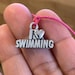 Swimmer Wish Bracelet Team Thank You Gift Swimmer Gift Swim Team Gifts ...