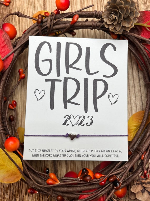 Fun Getaway Weekend Girls Getaway Gift Girls Trip Custom - Etsy