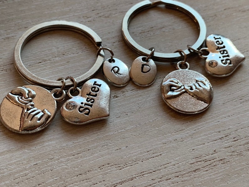 Pinky Swear Keychain Double Pinky Promise Key Chains Pinky - Etsy