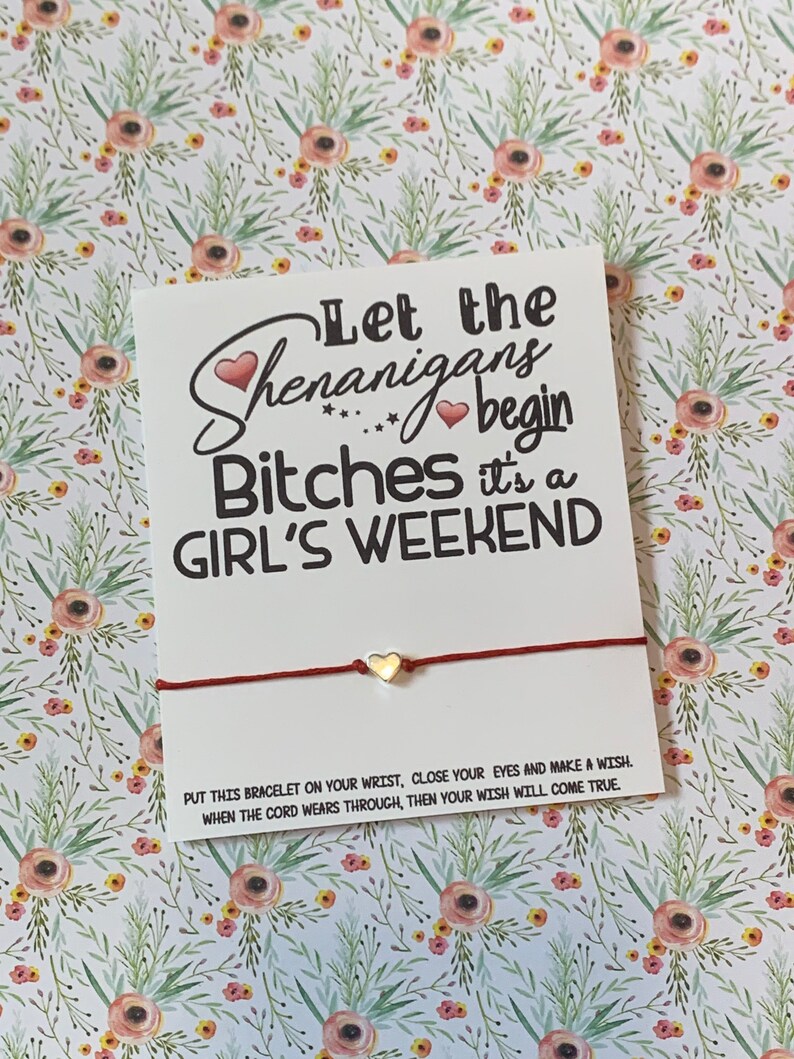 Shenanigans Girls Getaway Gift Girls Trip Custom Girls - Etsy