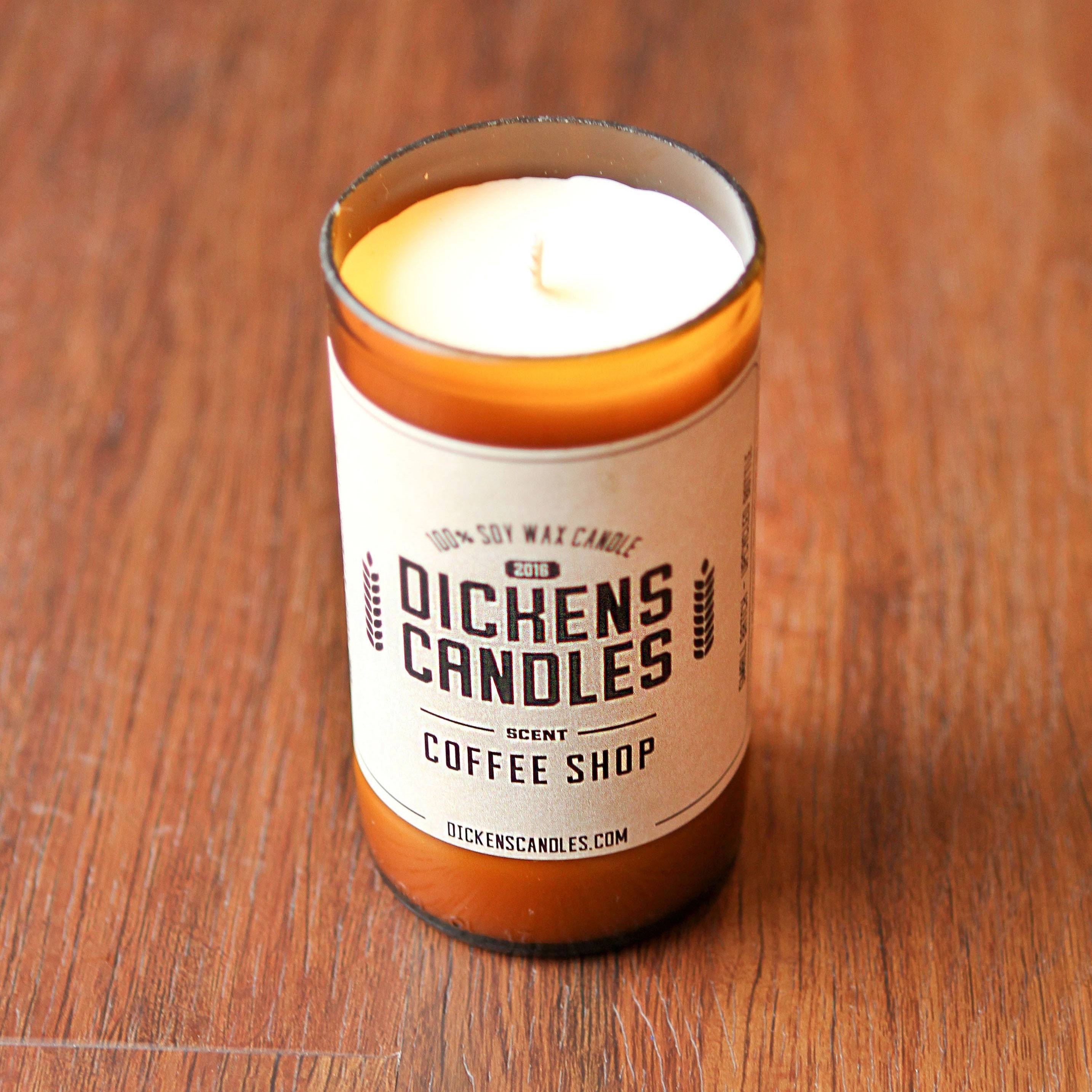 Beer Bottle Candle | Coffee Shop Scent | 100% Soy Wax | Scented Candle ...