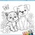 Cute Baby Animals Digital Download, Printable Coloring Book, 30 Pages ...
