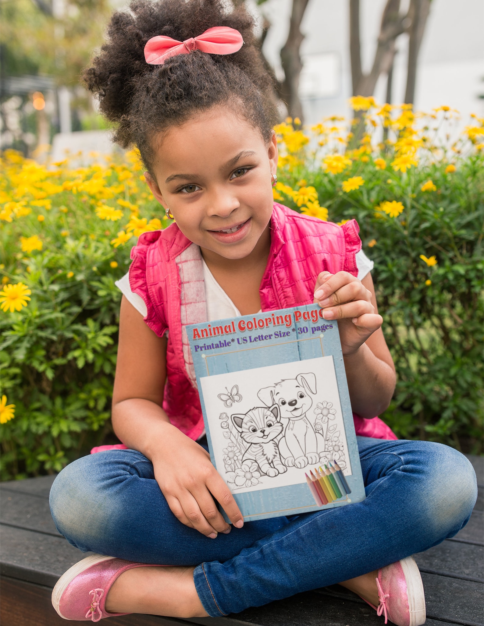 Cute Baby Animals Digital Download, Printable Coloring Book, 30 Pages ...