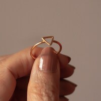 Arch Ring; Silver Arch Ring; Gold Arch Ring; Curve Ring; Angle Ring ...