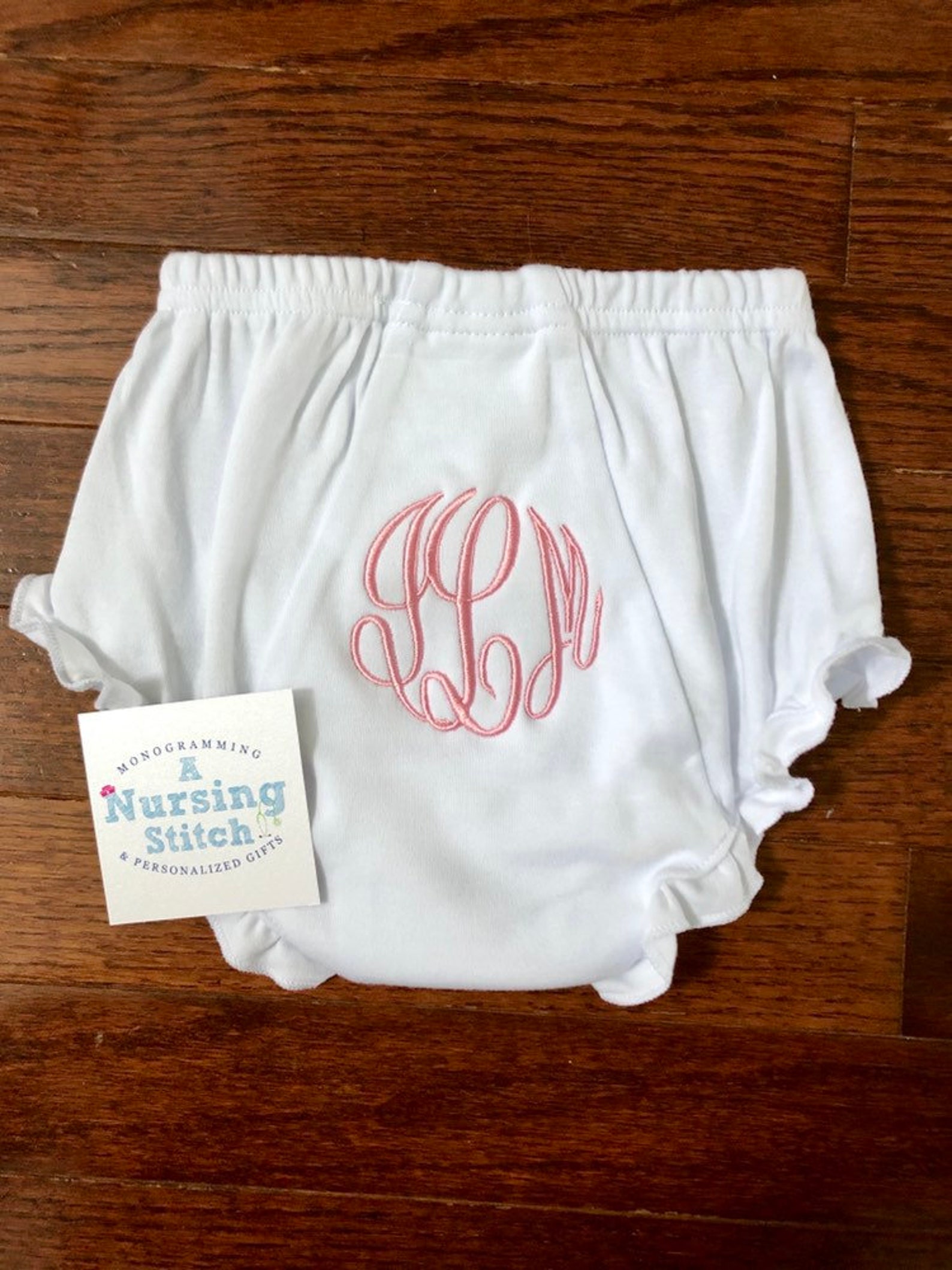 Monogrammed Baby Girl Bloomers Monogrammed Bloomers - Etsy