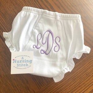 Monogrammed Baby Girl Bloomers Monogrammed Bloomers - Etsy