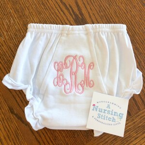Monogrammed Baby Girl Bloomers Monogrammed Bloomers - Etsy