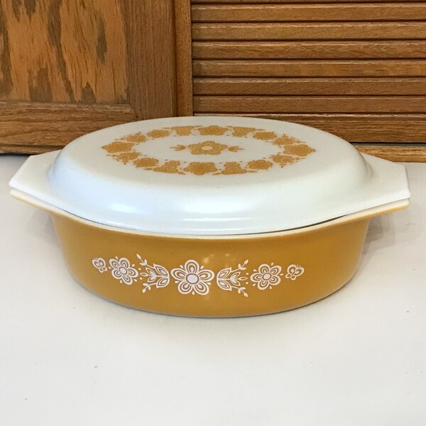 Pyrex Butterfly Gold 045 - Etsy