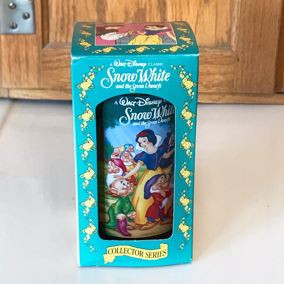 Disney Snow White Burger King Glass - Original Box - Like New ...