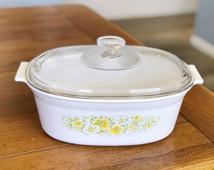 Vintage Corning Ware April Casserole Baking Dish 1.5 Quart and Original ...