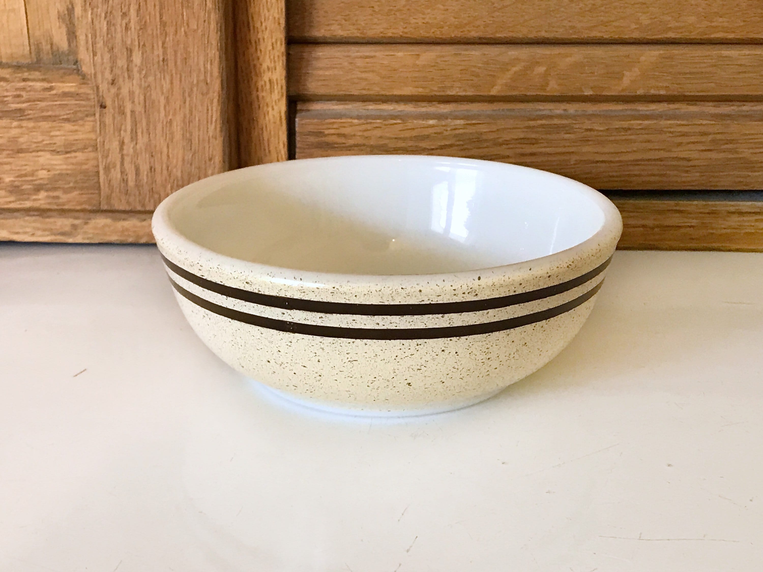 Bowls Vintage Pyrex 708-20 Speckled and Striped Small Snack Bowl ...